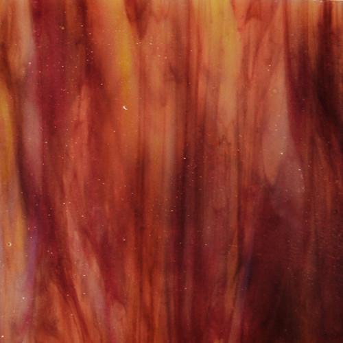 Red Yellow Streaky Opal | Axess Glass Products