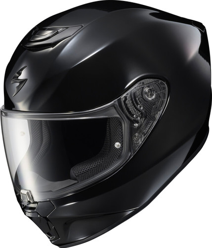 SCORPION EXO EXO-R330 NEGRO BRILLO | AIR MOTOS VIP