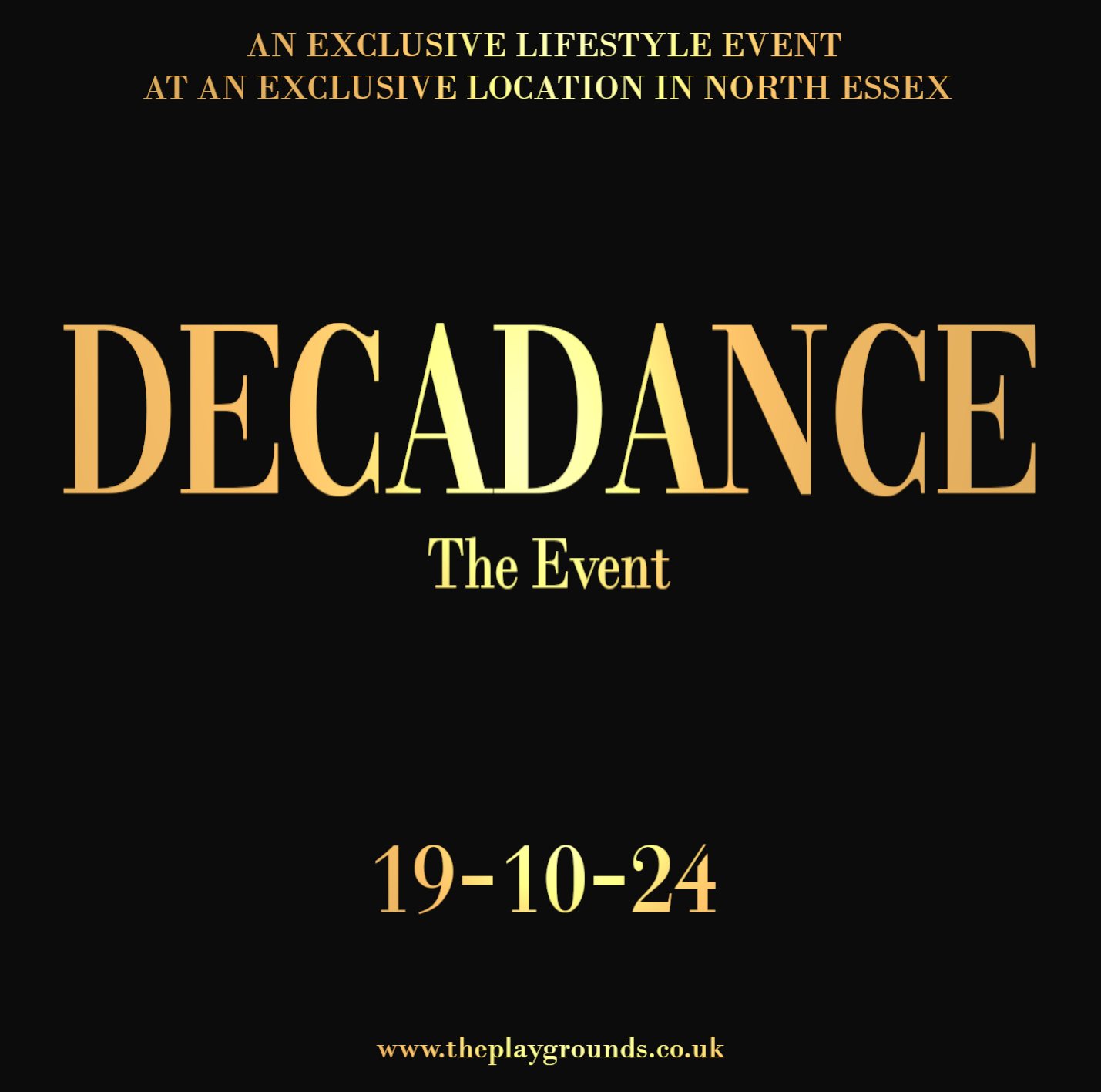 DECADANCE 2.0 | The Playgrounds SLE