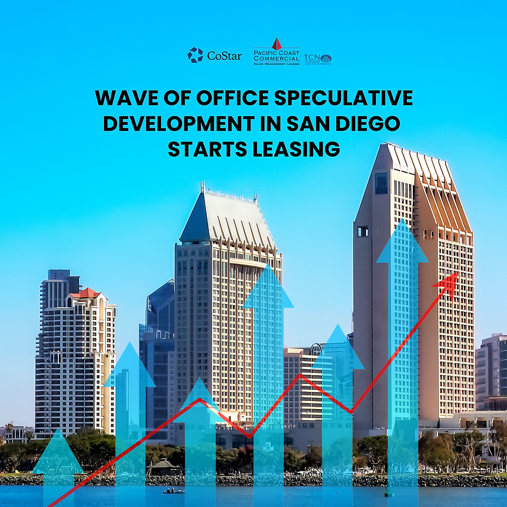 Wave of office speculative development in San Diego starts leasing