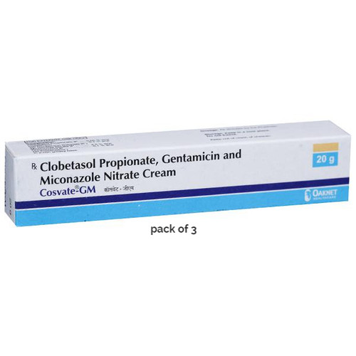 Cosvate-GM Cream (25g) pack of 3 | sandeepmed.com