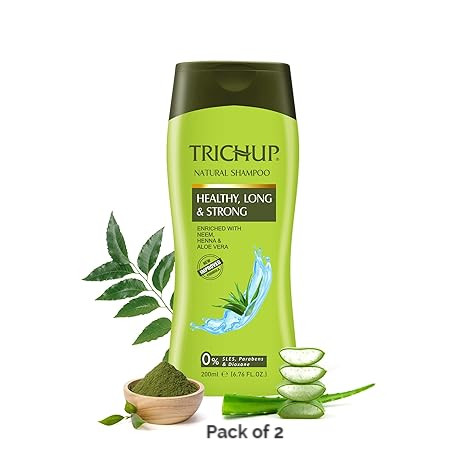 Trichup Healthy, Long & Strong Hair Shampoo 200ml pack of 2 ...