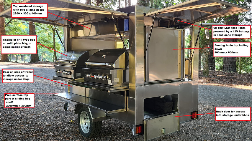 BBQ Trailers | BBQNZ | Outdoor Fire