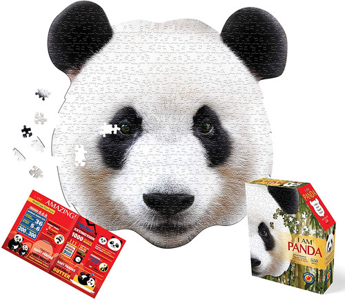 550 Piece "I Am Panda" Jigsaw Puzzle by Madd Capp Puzzles | All About ...