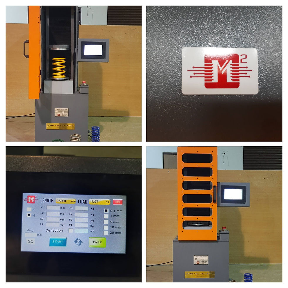 Spring Load Testing Machine | M2controls