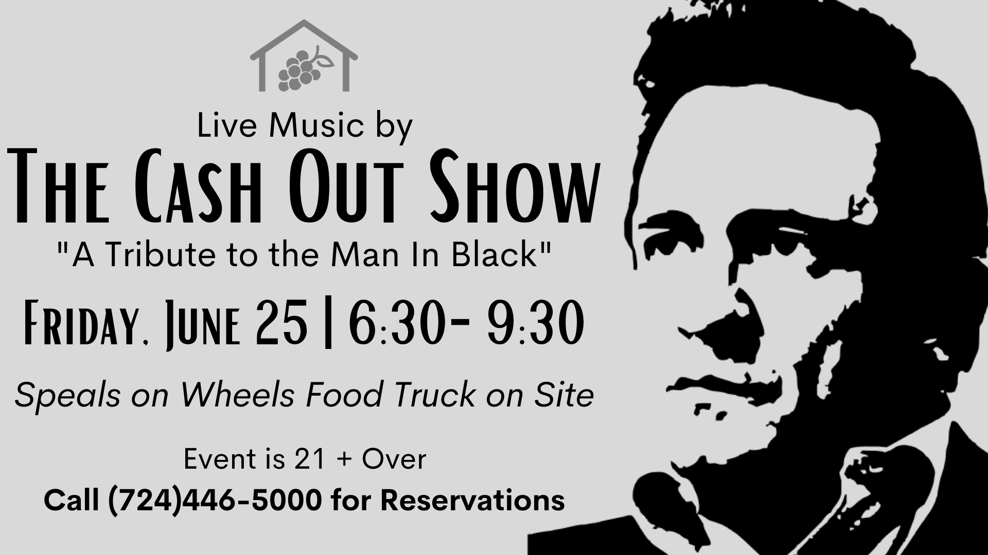 The Cash Out Show! at Greenhouse Winery | Greenhouse Winery