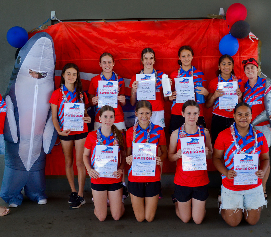 2023 Juniors Presentation | Sharks Netball Club