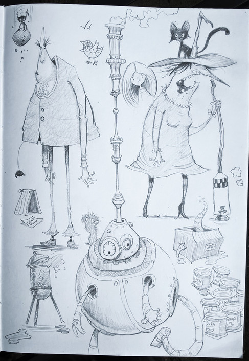 Sketchbook | Andy Catling Illustration and art, picture books, children ...
