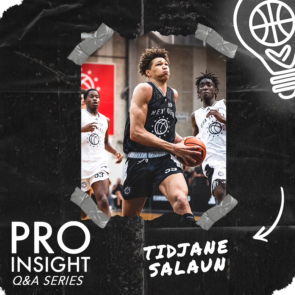 Tidjane Salaun Q&A