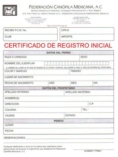 Cuanto Cuesta Registrar Un Cachorro