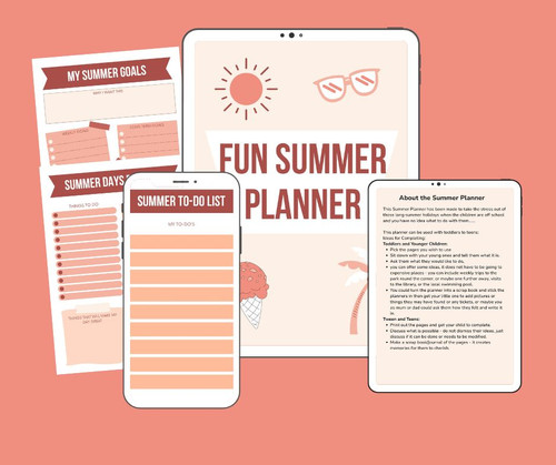 Fun Summer Planner for Kids | EasyEnglish for Kids