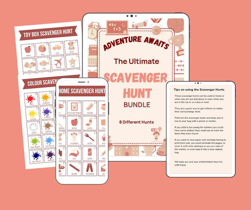 Ultimate Scavenger Hunt Bundle | EasyEnglish for Kids