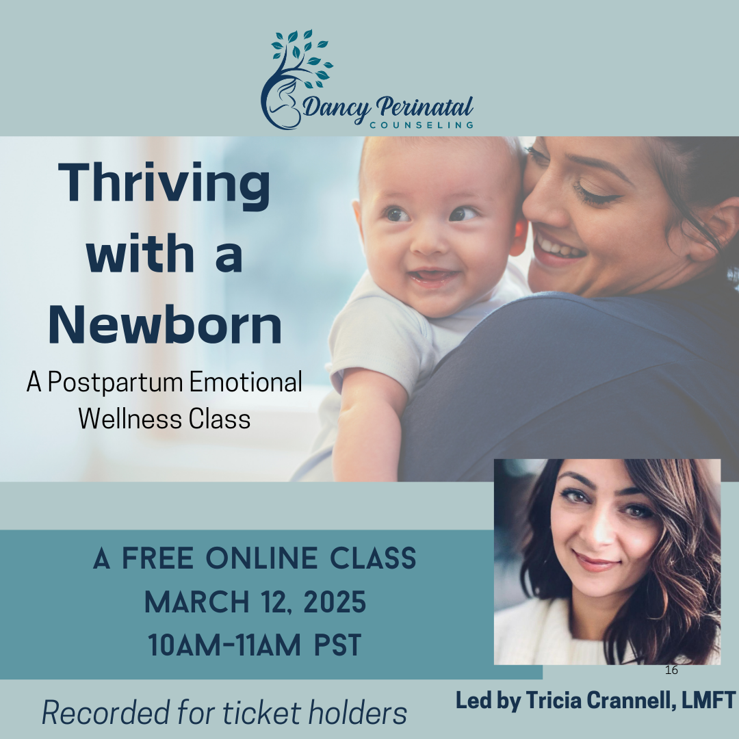 New Mom Meetup Group (First Year) | Dancy Perinatal