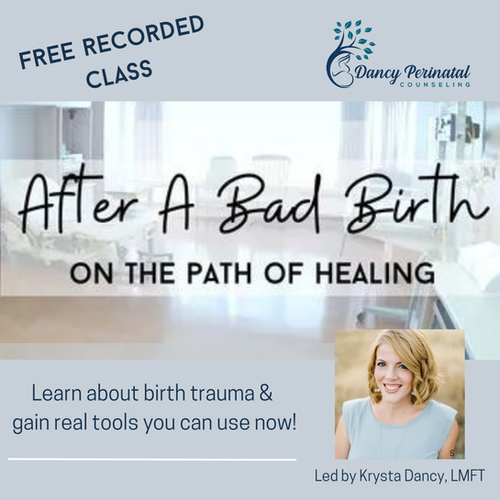 After a Bad Birth-On the path to healing a traumatic birth | Dancy Perinatal