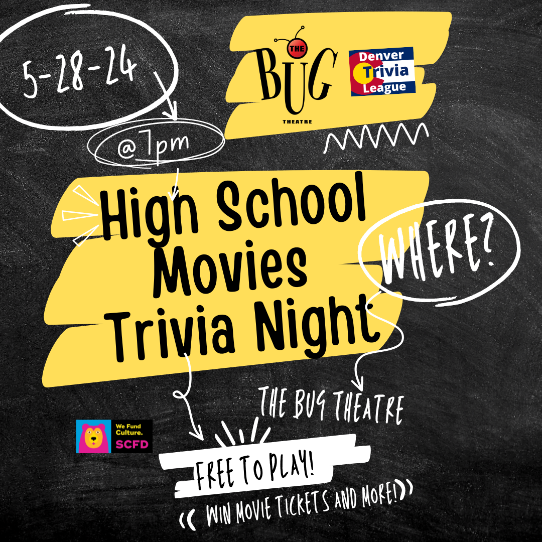 High School Movies Trivia Night with Denver Trivia League | The Bug Theatre