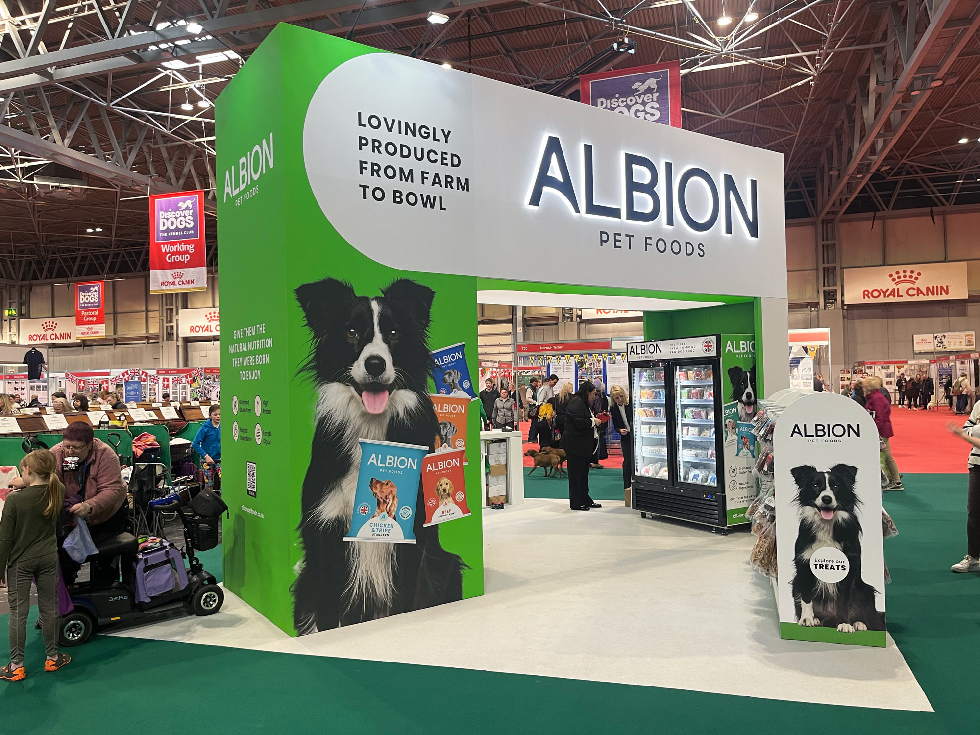 Albion Pet Foods Crufts 2025 | Image Experiential