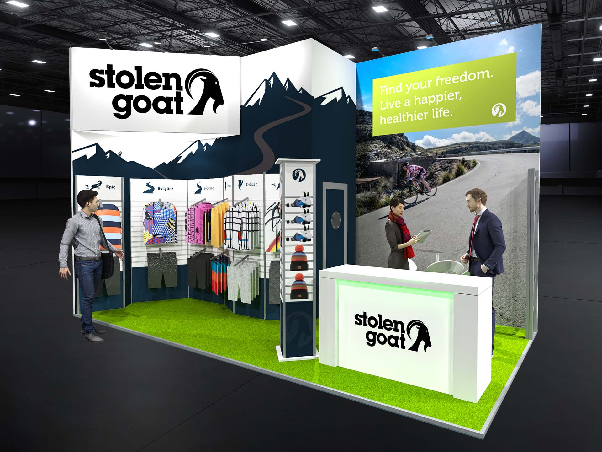 Stolen Goat London Cycle Show 2022 | Image Experiential