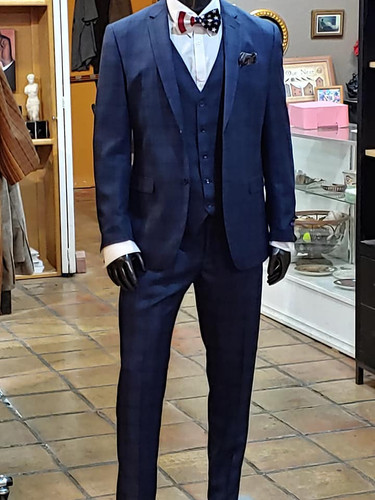 Retro Paris Men's Suit