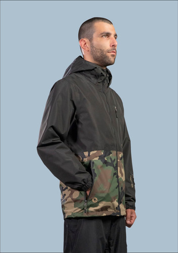 Twenty Urban Jacket Black/Camo | Blackhole