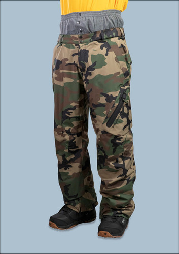 Fusion Snow Pant Camo | Blackhole