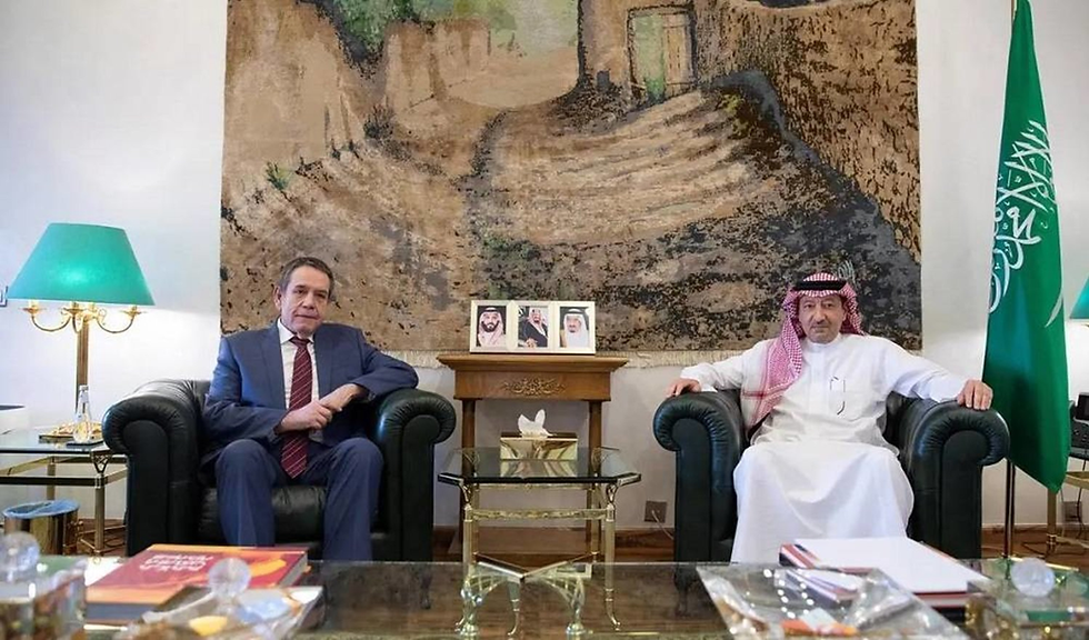 Eng. Waleed El-Khereiji welcomed Russian ambassador Sergey Kozlov in Riyadh