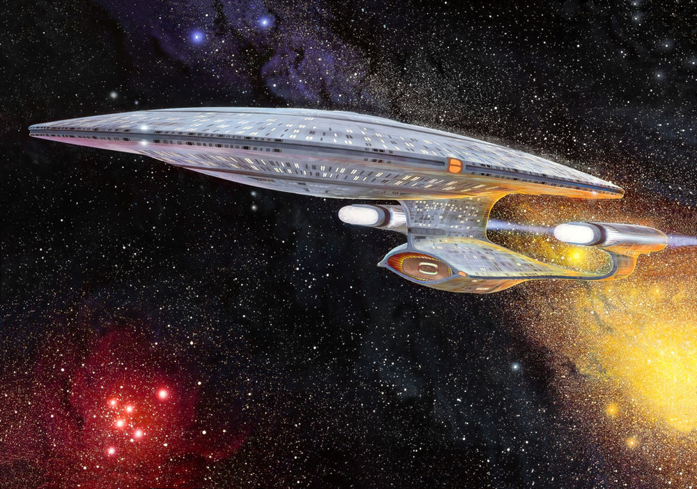 Stunning Artwork Of Star Trek