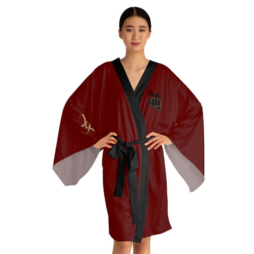 Cobra Kai (No Mercy) Long Sleeve Kimono Robe | VikingWarriorDesign