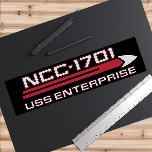 USS Enterprise Bumper Stickers | VikingWarriorDesign