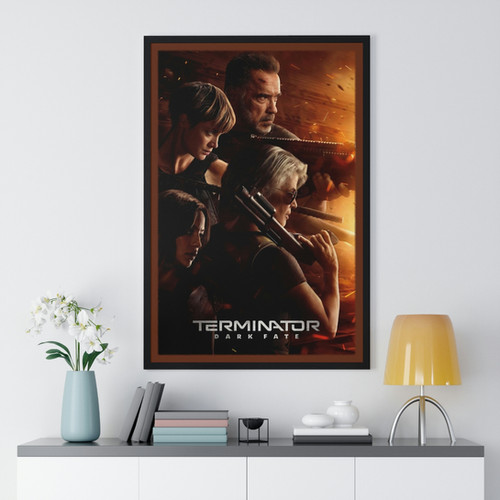 Terminator Dark Fate Premium Framed Vertical Poster | VikingWarriorDesign