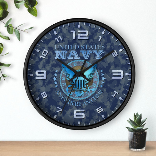 US NAVY Wall clock | VikingWarriorDesign