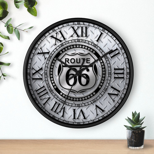Route 66 Wall clock | VikingWarriorDesign