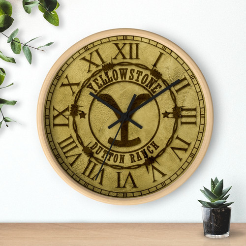 Yellowstone Dutton Ranch Wall clock | VikingWarriorDesign