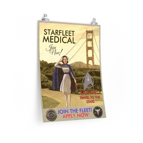 Starfleet Medical Recruiting Premium Matte Vertical Poster ...