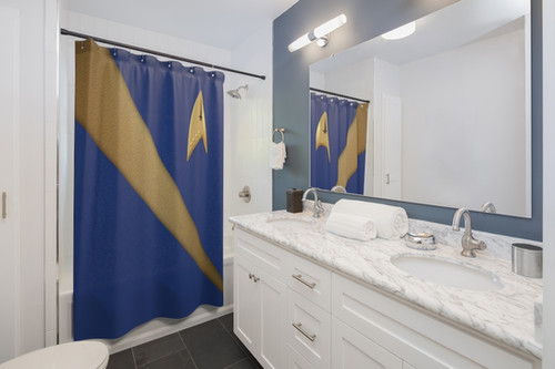 Star Trek Discovery Captain's Official Shower Curtains ...