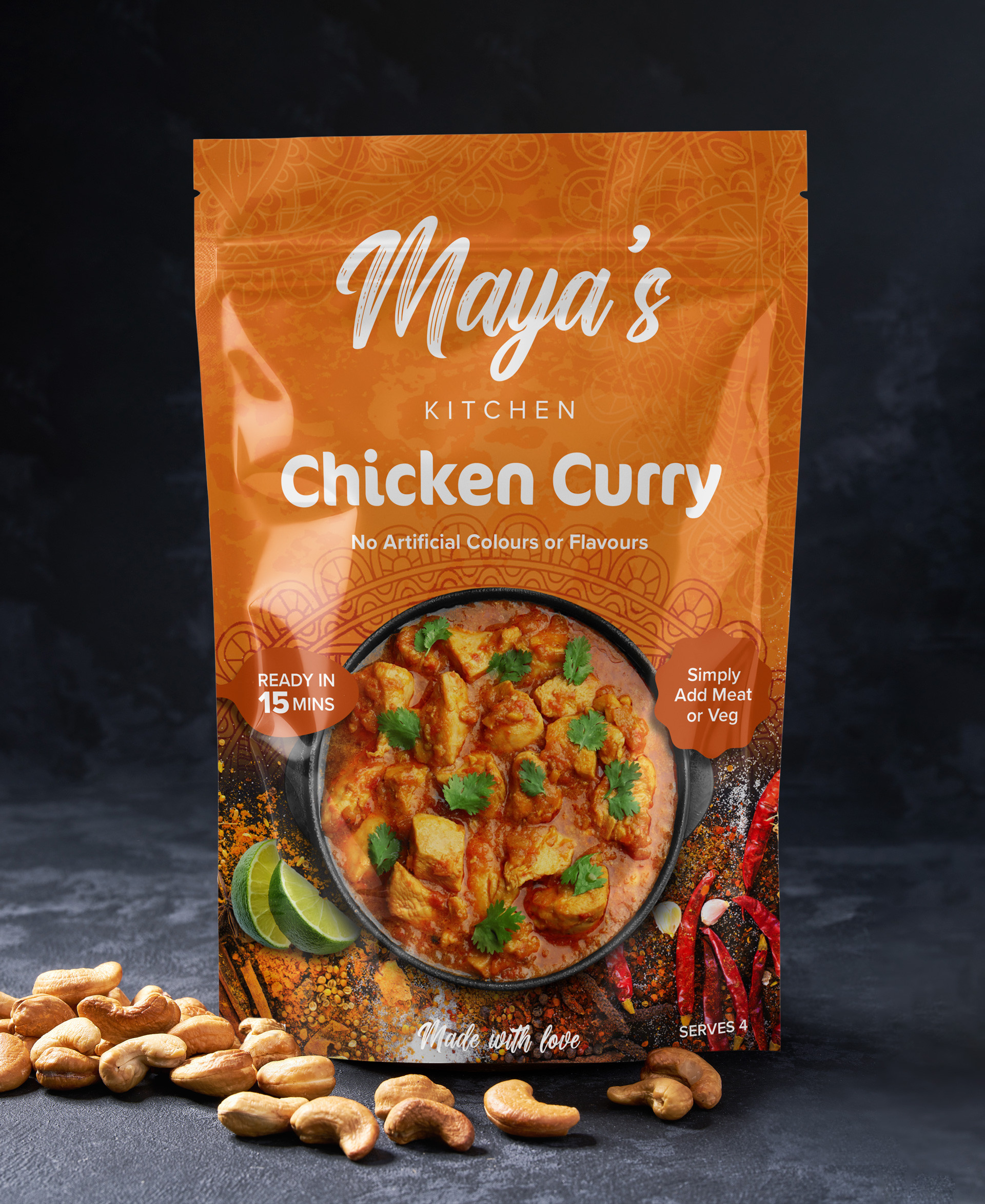 Maya's Kitchen Packaging Design