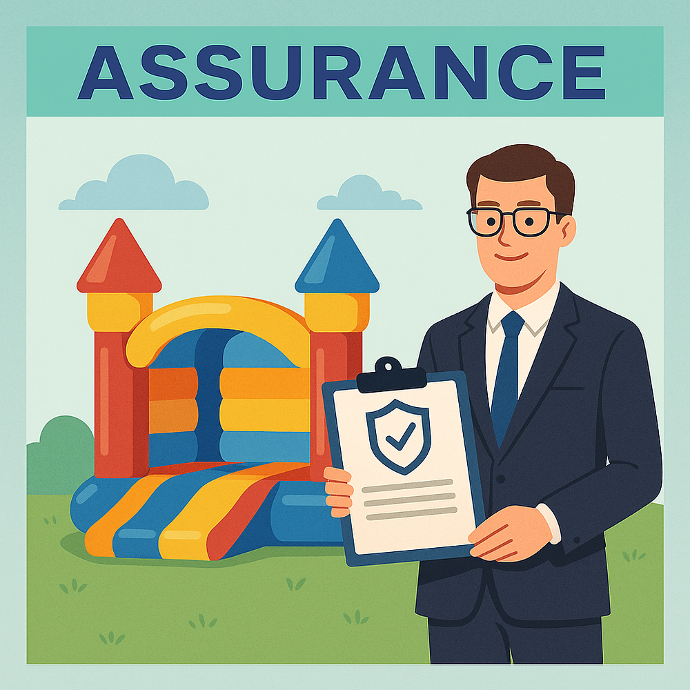 Faut-il une assurance pour utiliser une structure gonflable en public