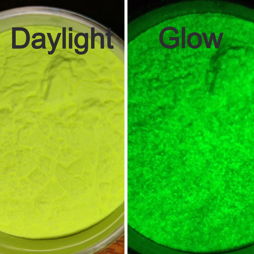 YELLOW TO GREEN GLOW POWDER | Wickedly Sick
