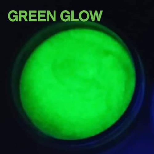 PREMIUM - WHITE TO GREEN GLOW POWDER | Wickedly Sick