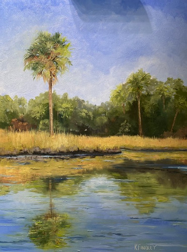 Egan Palm 2, by Kathy Findley | PAGG Art