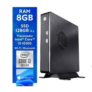 Mini Computador Certo PC Nano Intel - 1002 JW W11SL (I3-10100 / 8GB ...