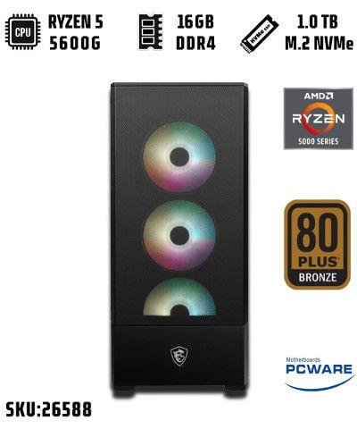 26588 - Computador Gamer NTC Vulcano AMD - 2045 PW - NTC Computadores