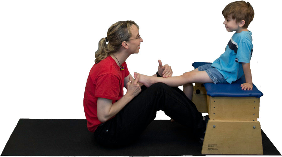 Toe Tapping Happy Feet with Dorsiflexion Strengthening