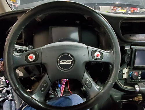 TBSS steering wheel button bezel | mmsolutions