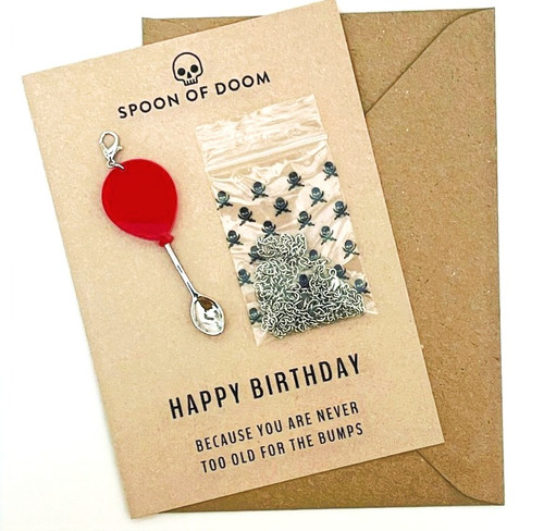 Birthday Bumps! Available in necklace or keyring. | Spoon of Doom