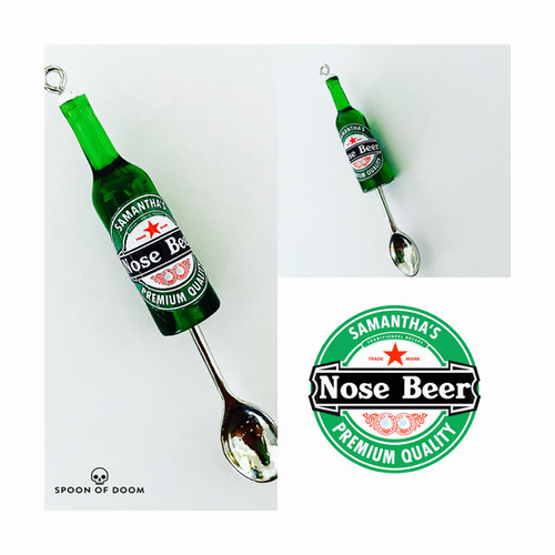 PERSONALISED NOSE BEER SPOON | Spoon of Doom