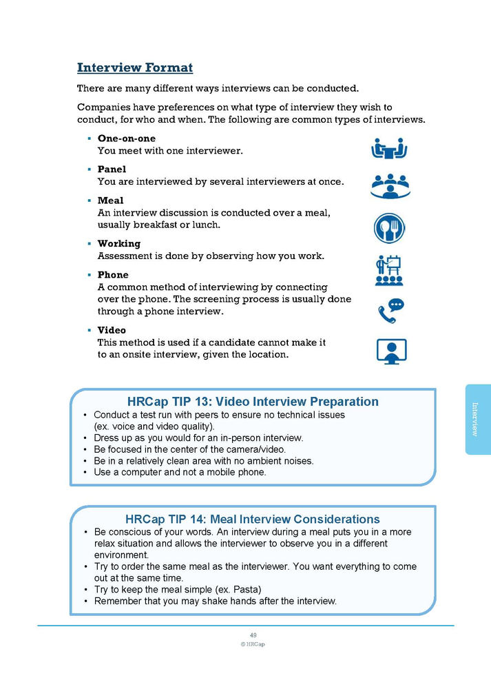 The Interview Process & Interview Format