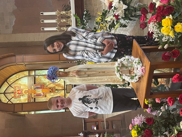 MAY CROWNING OF MARY WITH RELIGIOUS EDUCATION STUDENTShttps://static.wixstatic.com/media/ddf248 ...