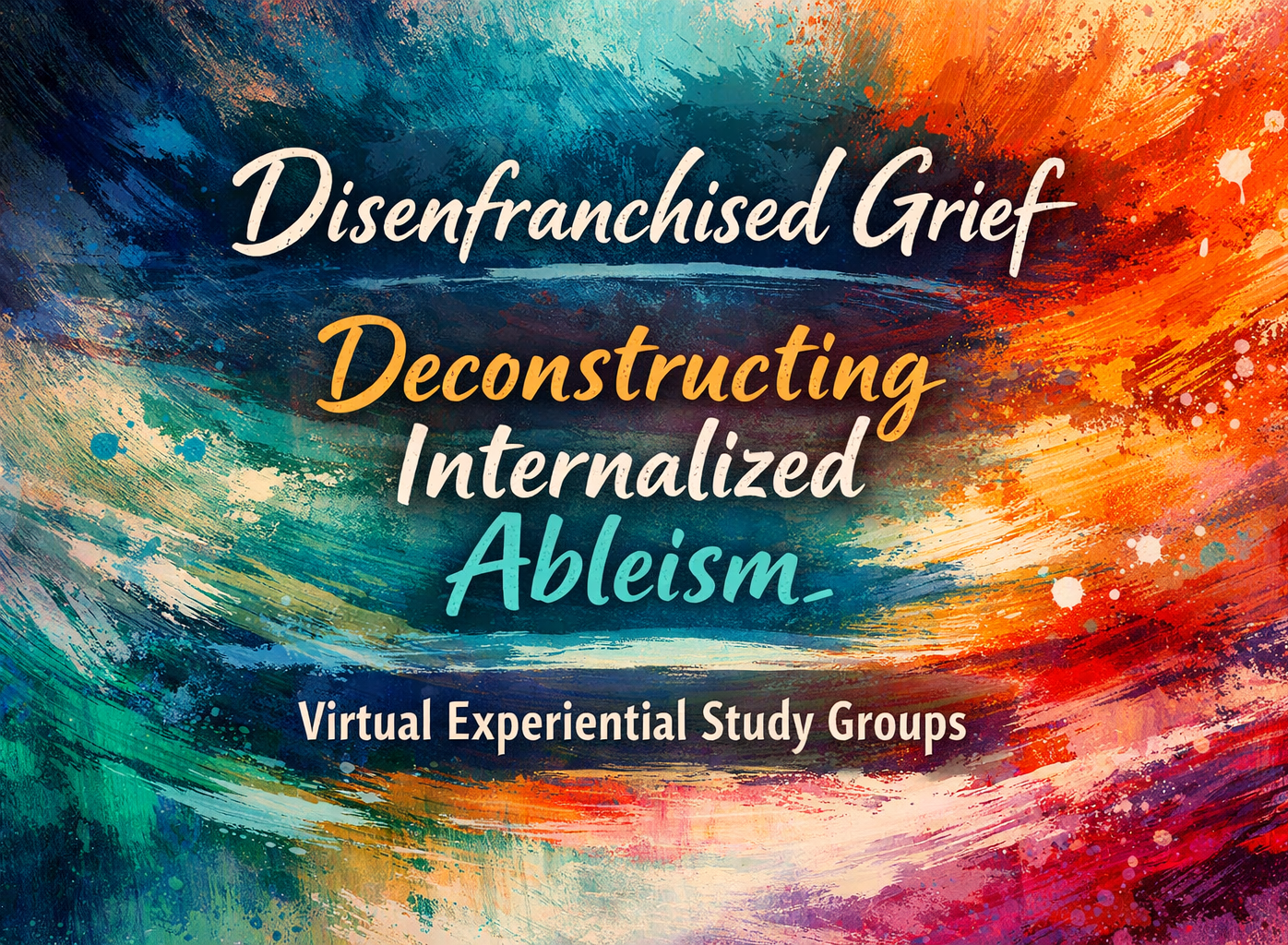 Disenfranchised grief - Deconstructing Internalized Ableism virtual ...