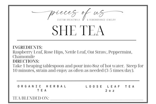 She Tea | Pieces of Us Jewelry