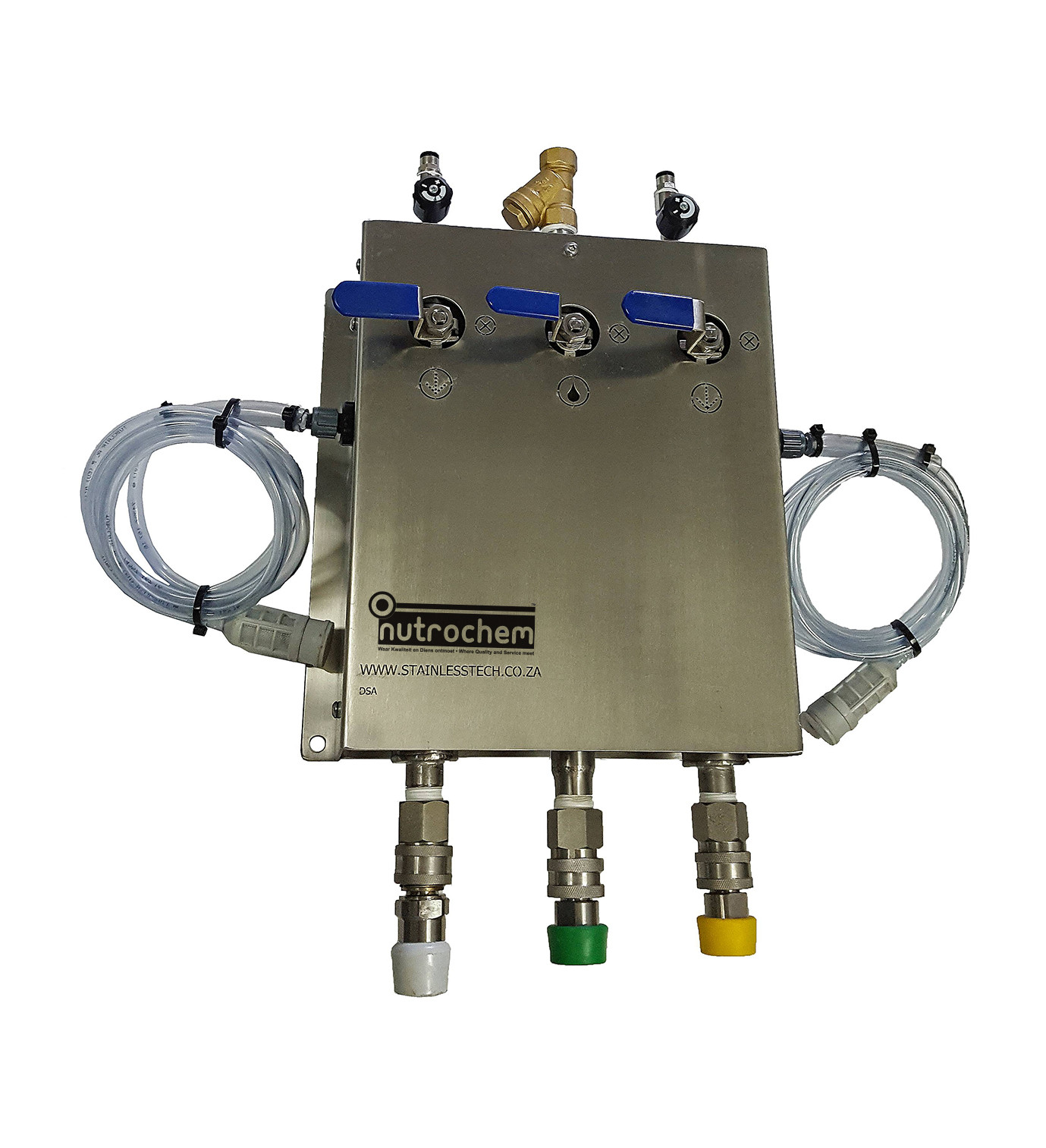 Foaming, Rinsing and Disinfecting Unit